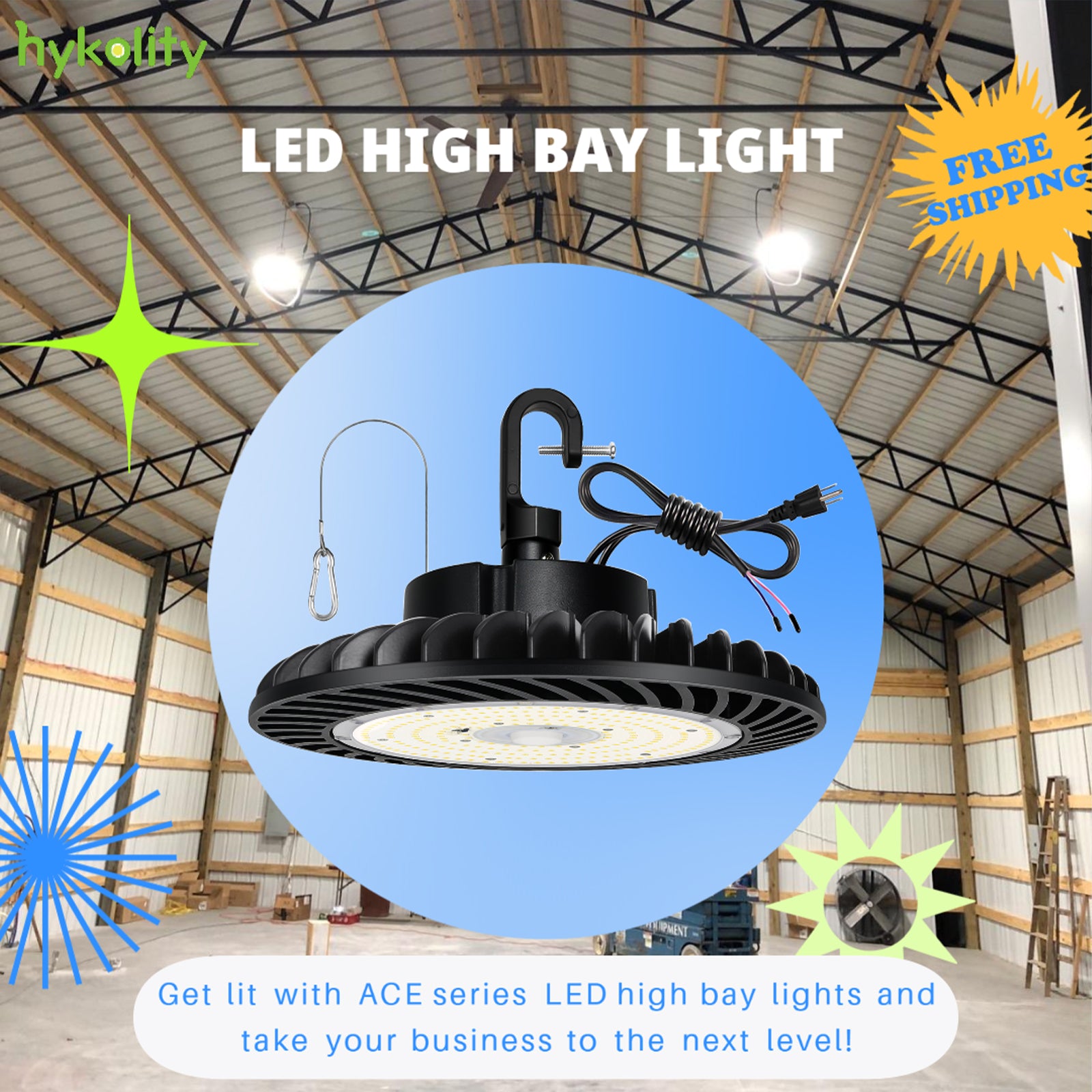 The Benefits of Using LED High Bay Lights – Hykolity