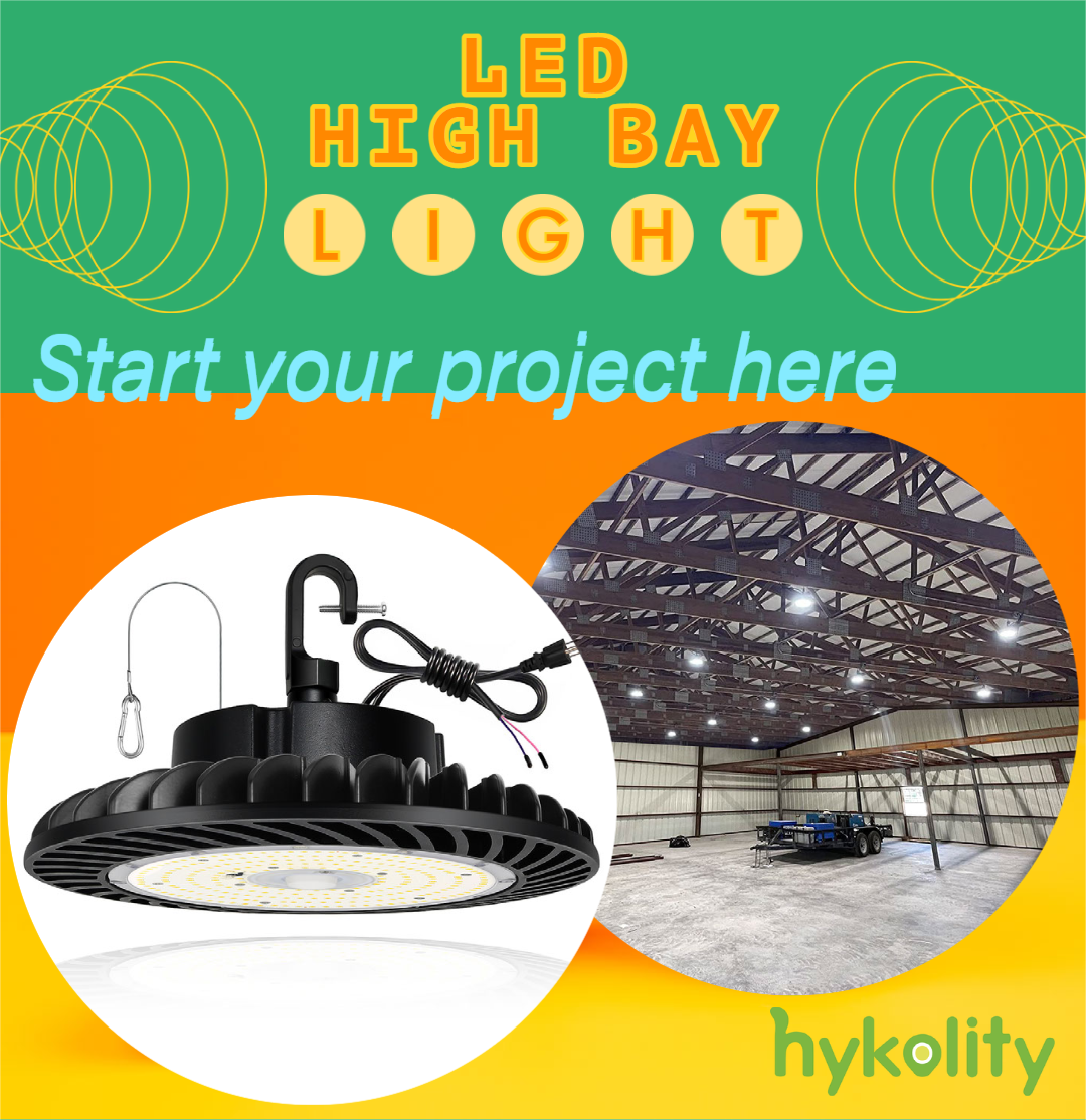 Revolutionizing Efficiency: LED High Bay Lights with Motion Sensor Cap – Hykolity