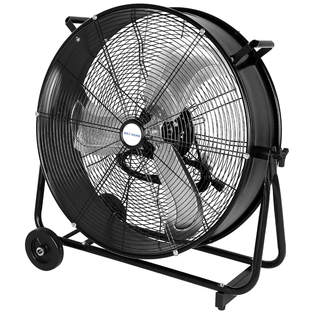 24" 8100 CFM High Velocity Industrial Drum Fan – Hykolity