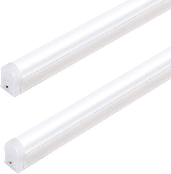 LED Shop Light 4FT, T5 Integrated Single Fixture, 22W, 2200lm, 6500K ...