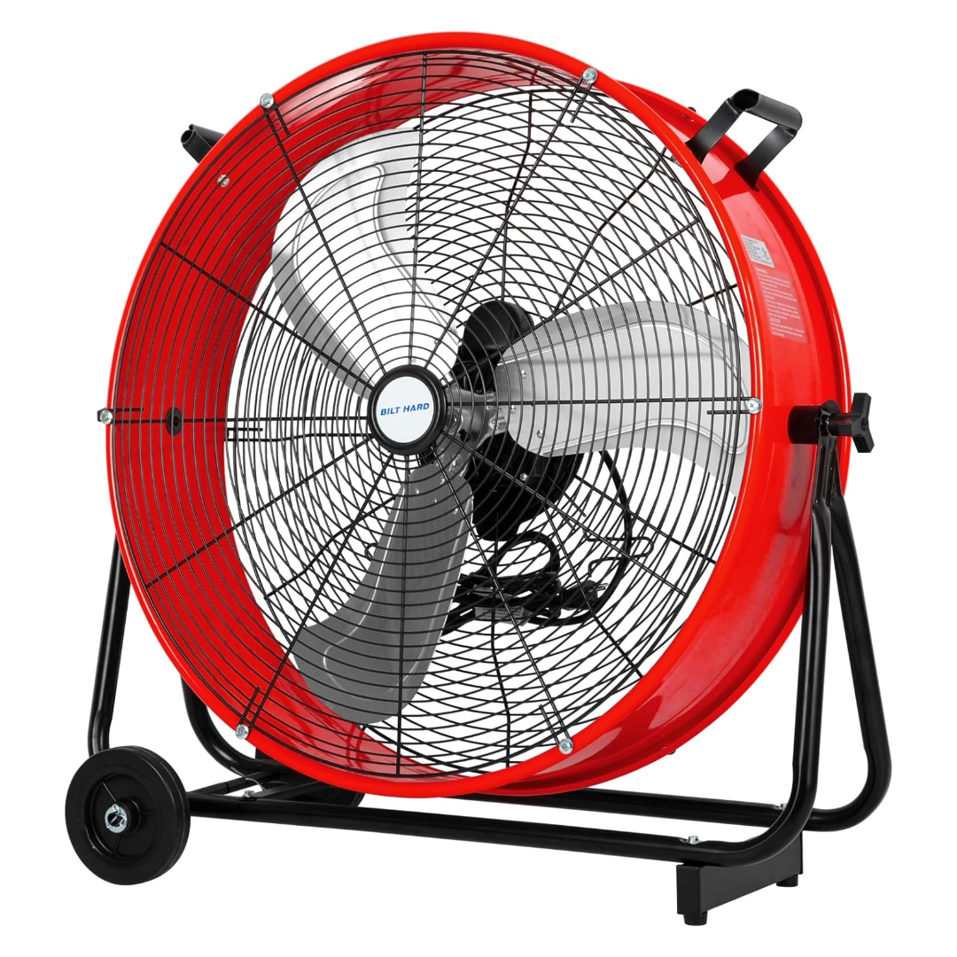 24" 8100 CFM High Velocity Industrial Drum Fan – Hykolity