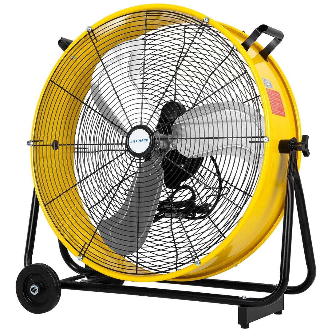 24" 8100 CFM High Velocity Industrial Drum Fan – Hykolity