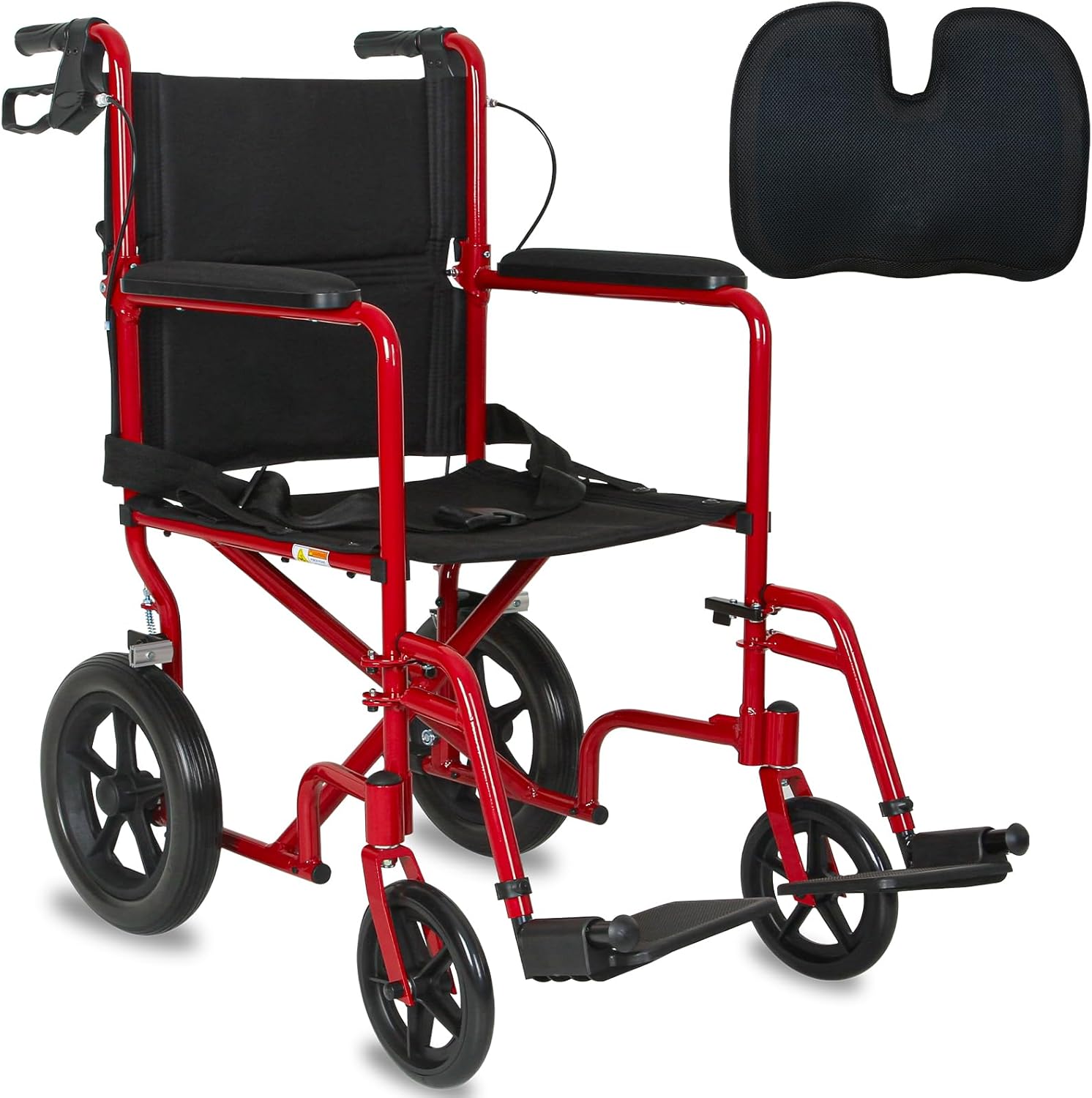 Wheelchairs for Adults, Transport Wheelchair Lightweight Foldable with ...
