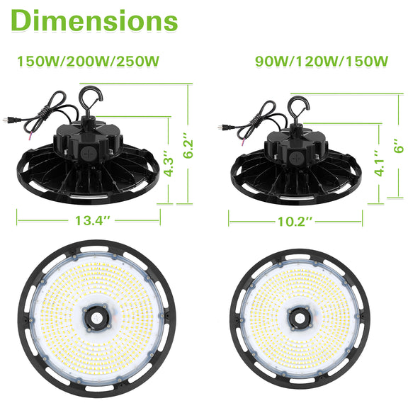 APEX Series LED High Bay Light, Dimmable, UL, DLC Listed – Hykolity
