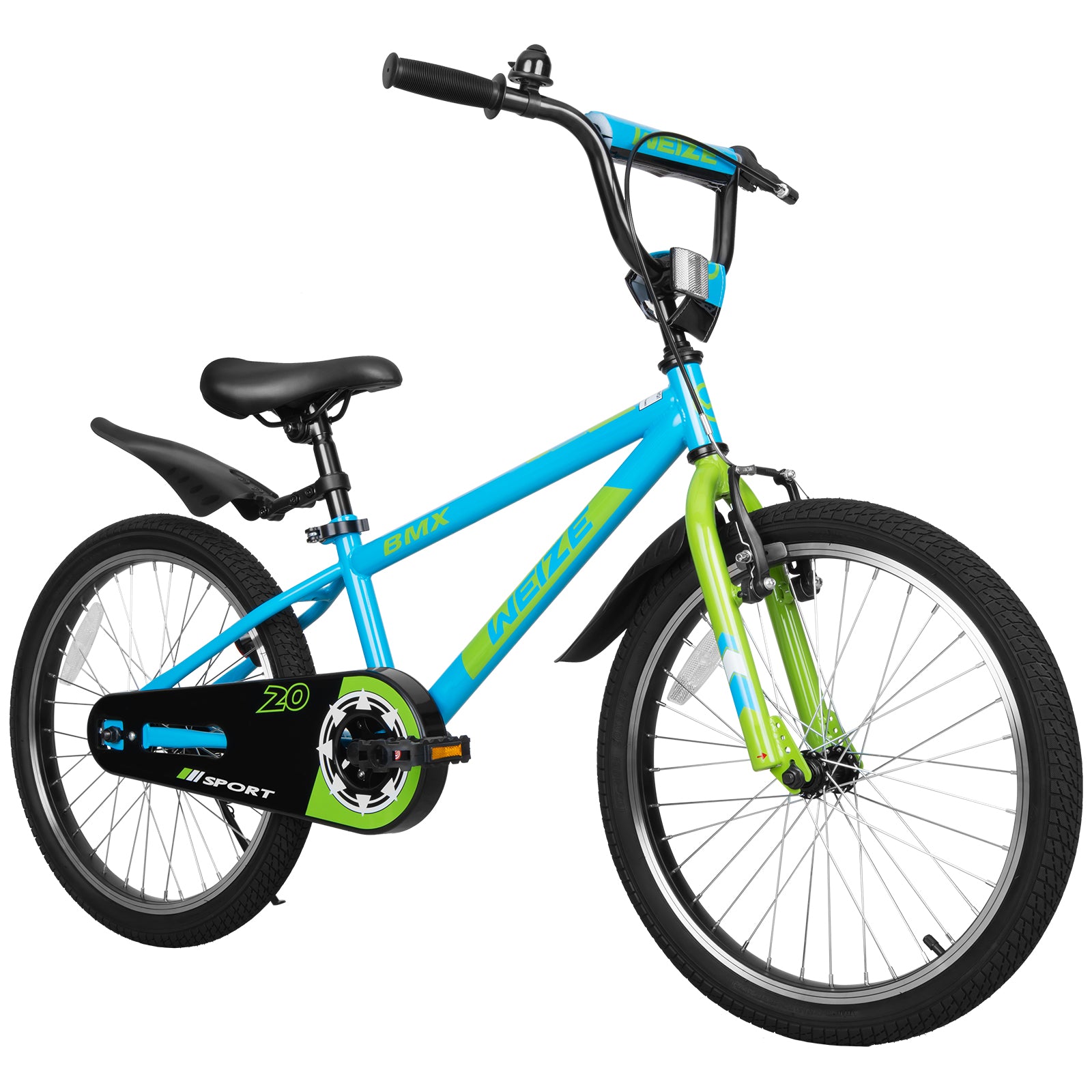 WEIZE Kids Bikes,20 Inch Boy's Bike for Kids,BMX Style Bicycle for Ages ...