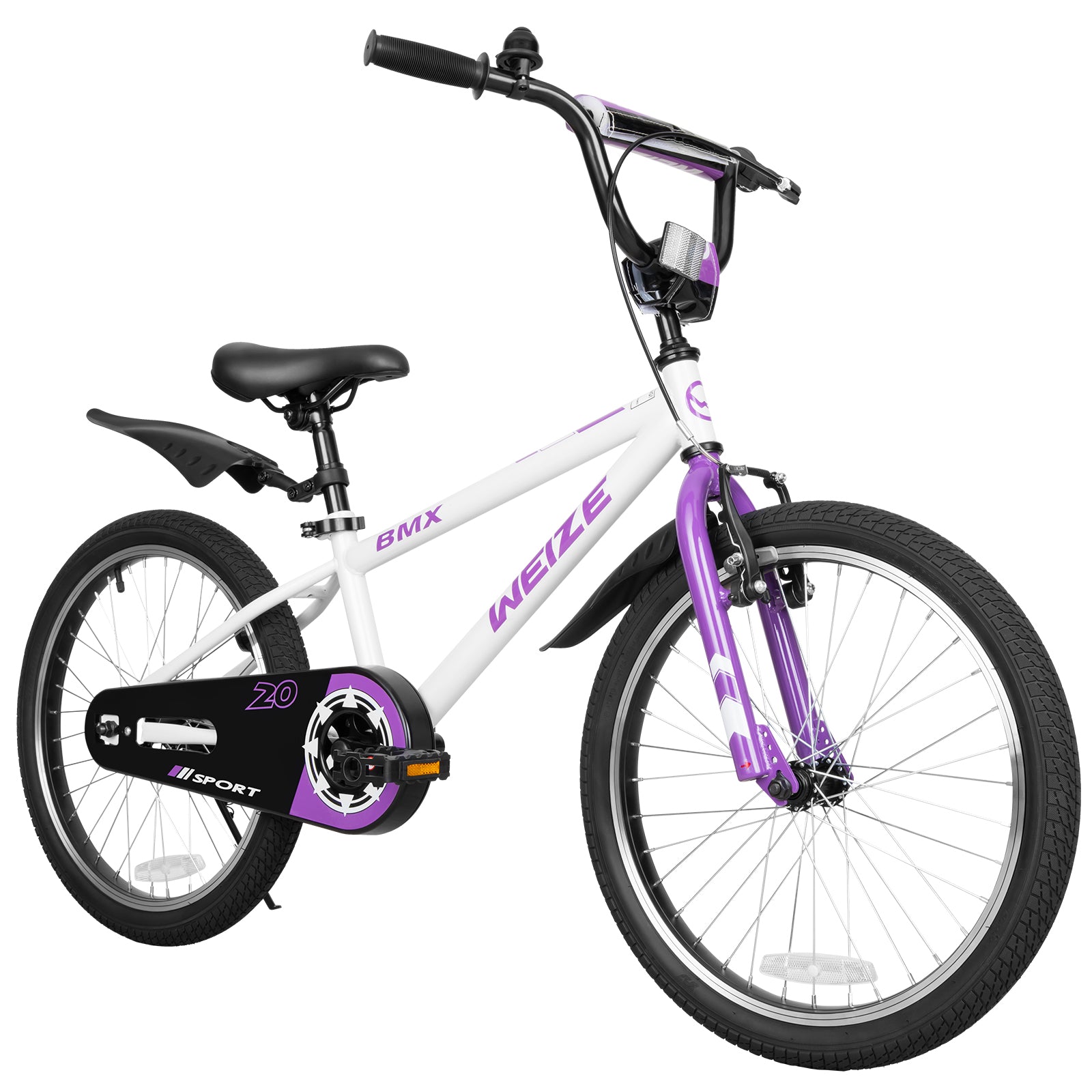 WEIZE Kids Bikes,20 Inch Boy's Bike for Kids,BMX Style Bicycle for Ages ...