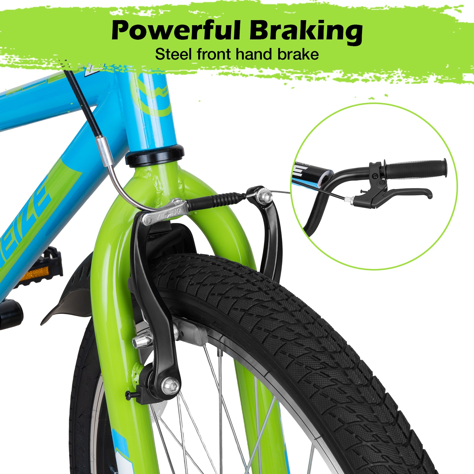 WEIZE Kids Bikes,20 Inch Boy's Bike for Kids,BMX Style Bicycle for Ages ...