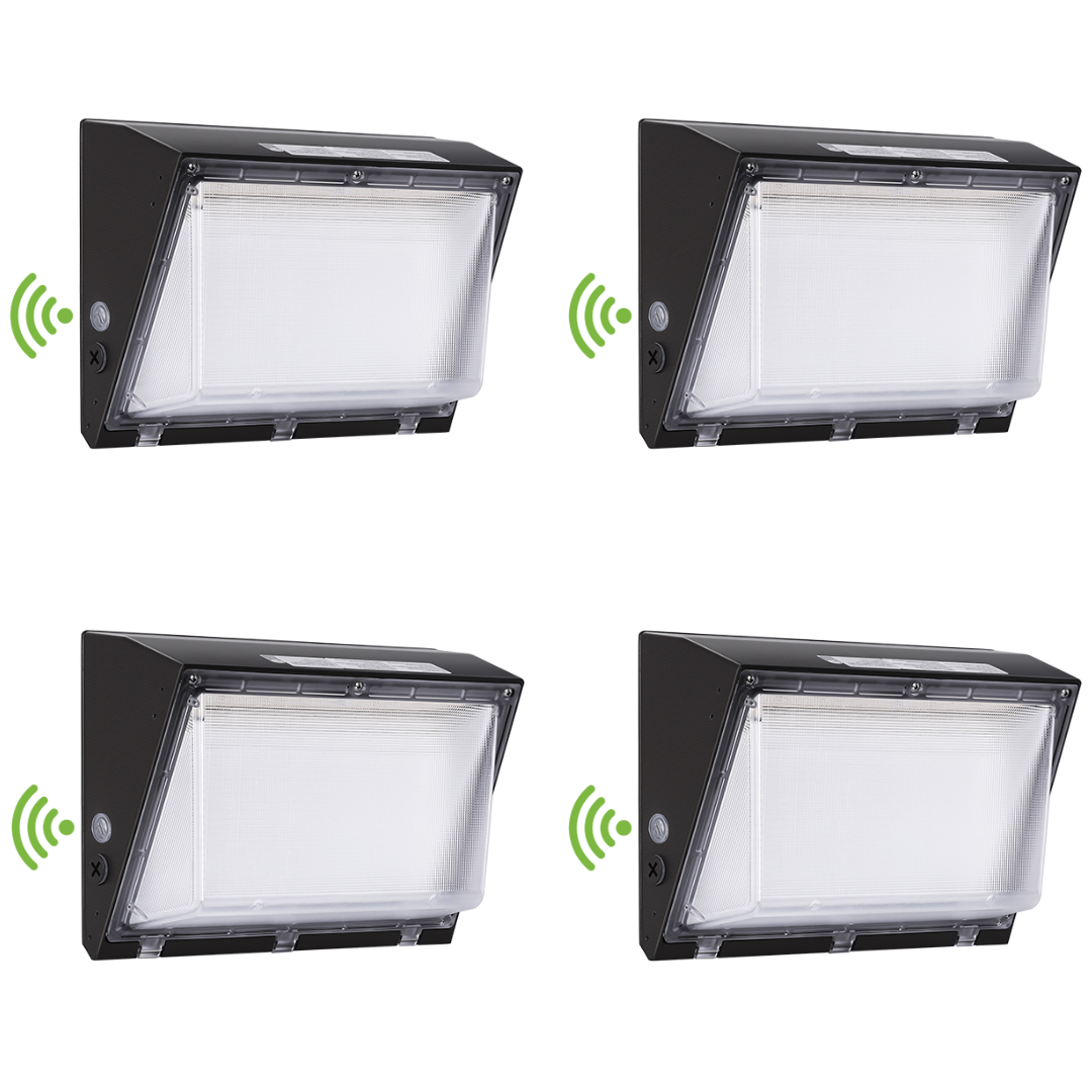 Guard Series 120W LED Wall Pack Light with Dusk-to-Dawn Sensor, 16200L ...